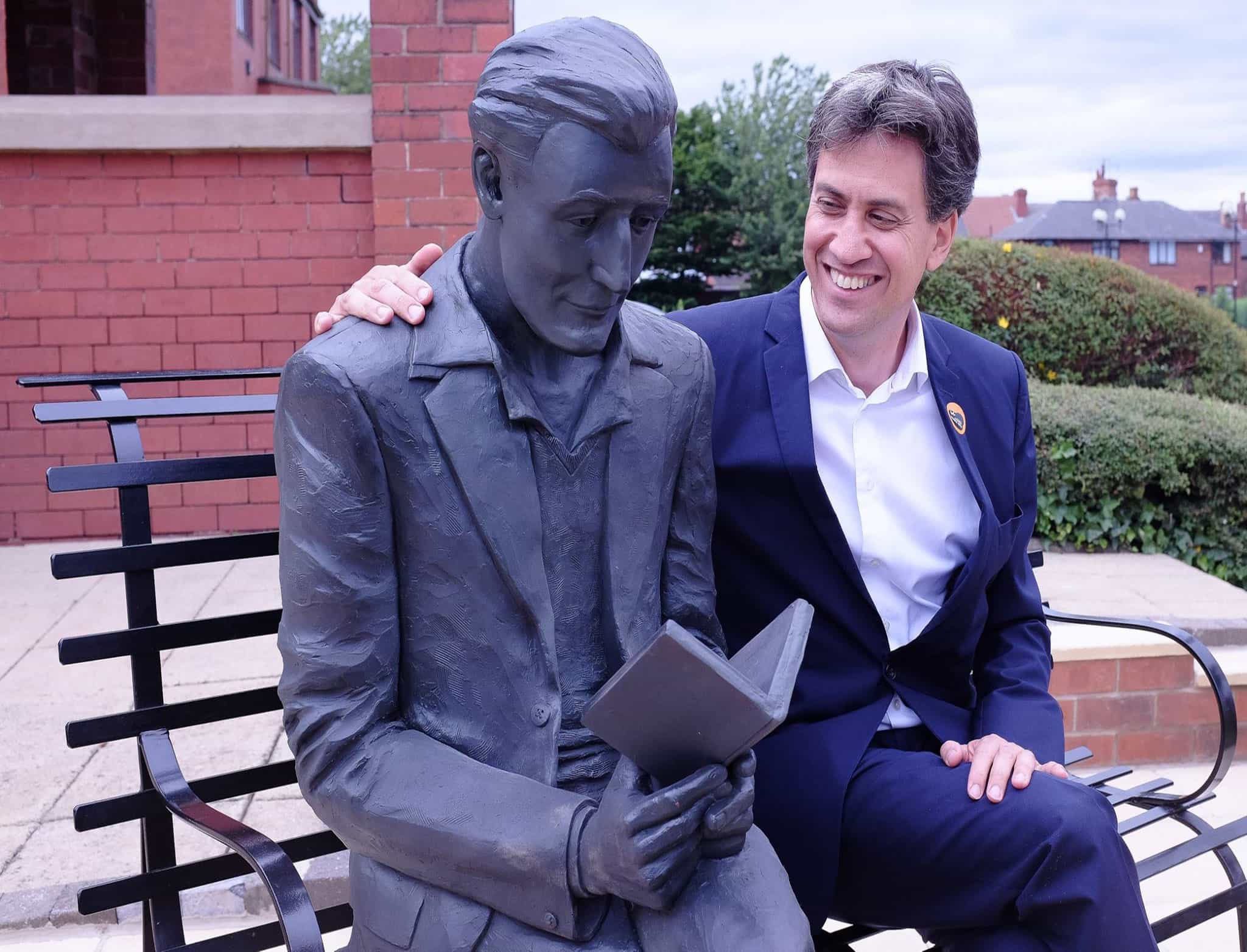 Unveiling Statue of the Poet Laureate Ted Hughes